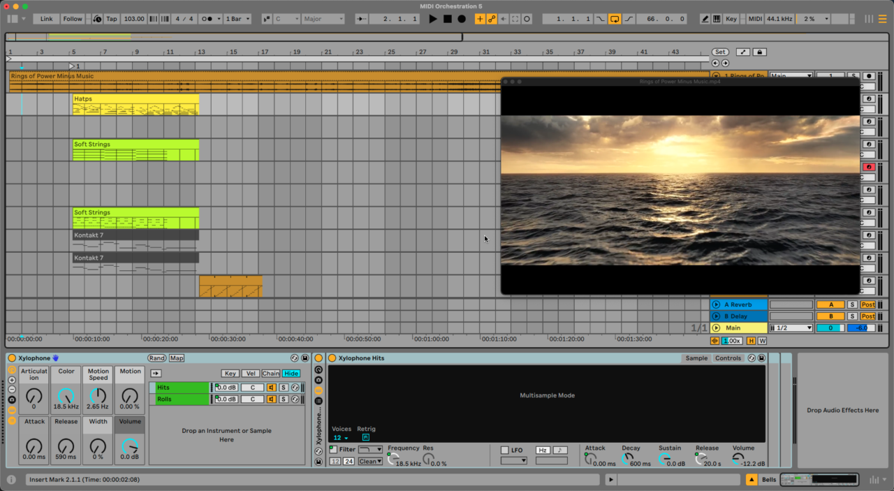 Midi Orchestration Side Brain